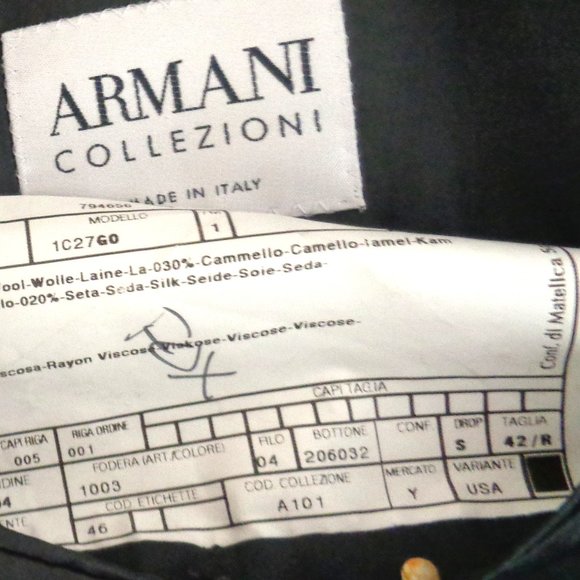 Armani Collezioni | Suits & Blazers | Armani Collezioni For Newman ...